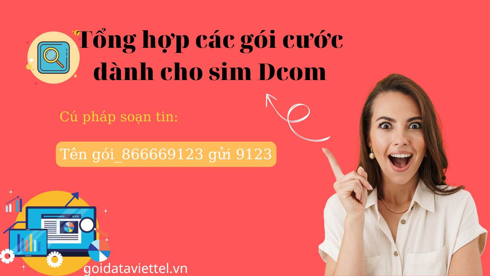 Những Gói Cước Dcom 4G được Nhiều Người Sử Dụng | Gói Data Viettel